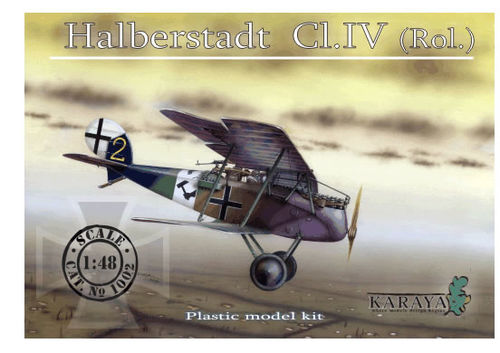 KARAYA 1002 Halberstadt Cl.IV (Rol.) – plastic, resin, PE (long fuselage)