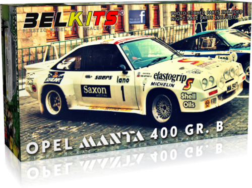 BelKits 009 Opel Manta 400 Gr. B Uren van Ypres 1984