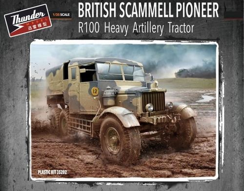 Thunder Models 35202 British Scammell Pioneer R100 artillery tractor