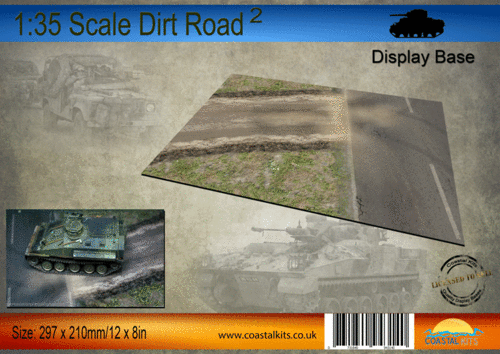 Coastal kits S501-35 1:35 Dirt Road 2 297 x 210mm