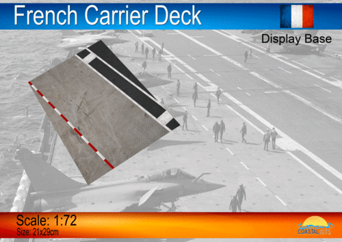 Coastal kits S320-72 1:72 French Carrier Deck 297 x 210mm