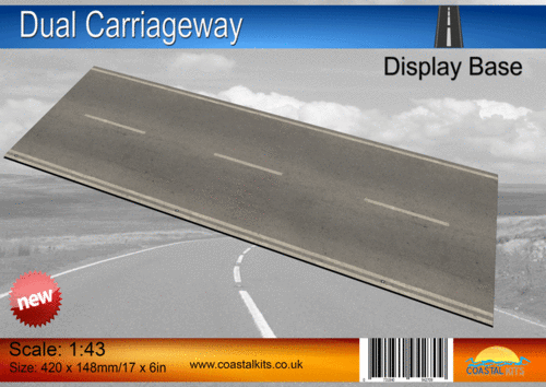 Coastal kits D100-43 1:43 Dual Carriageway 420 x 148mm