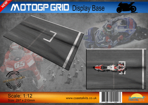 Coastal kits S059-12 Moto GP Starting Grid 297 x 210mm