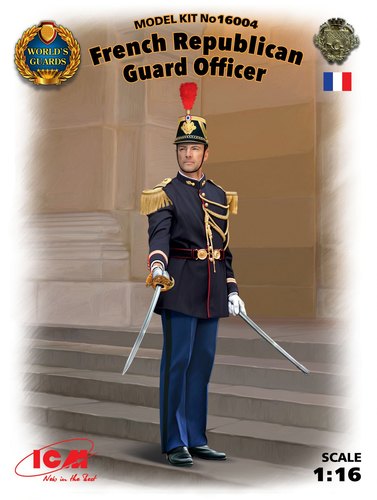 ICM 16004 French Republican Guard Officer (100% new molds)