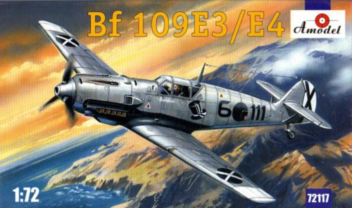 A-Model 72117 Messerschmitt Bf 109 E-3/E-4