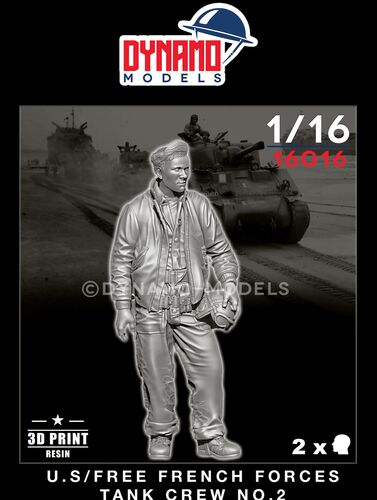 Dynamo-Models 16016 U.S/Free French Forces Tank Crew No.2