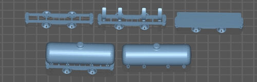 Peddinghaus-Decals 72F314 Narrow Gauge Tanker (3D-Printed)