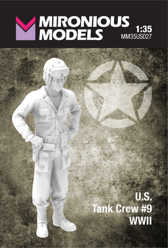 Mironious Models 35US027 U.S. Tank Crew #9 WWII