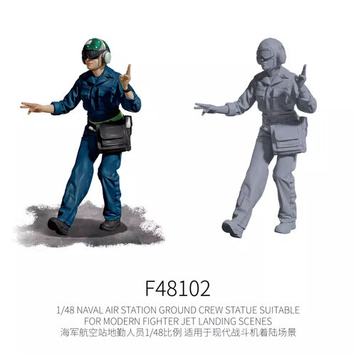 Galaxy-Model F48102 Naval Air Station Ground Crew #5