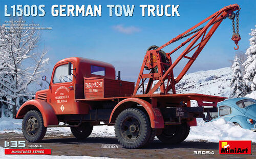 MiniArt 38054 L1500S German Tow Truck