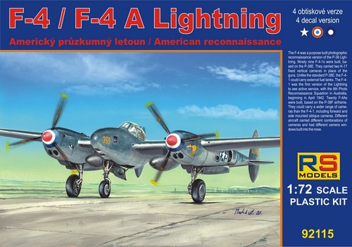 RS Models 92115 F-4 /F-4A Lightning