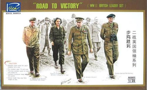 Riich.Models RV35023 Road to Victory (British IIWW Leader Set)