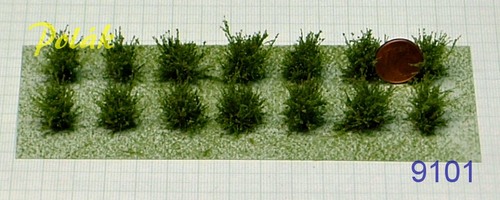 Polák 9101 Zarośla niskie krzaki Mikro zieleń savanny