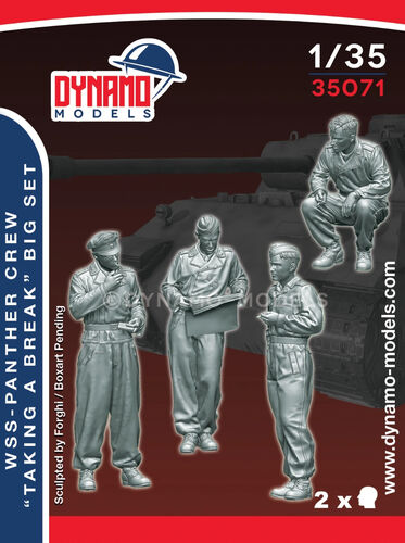 Dynamo-Models 35071 WSS-Panther Crew 'Taking A Break' Big Set