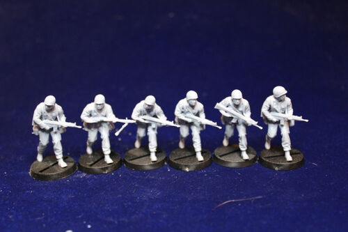 Peddinghaus-Decals 72F078 Early German Bundeswehr Panzergrenadiers Attacking (6 Figures)