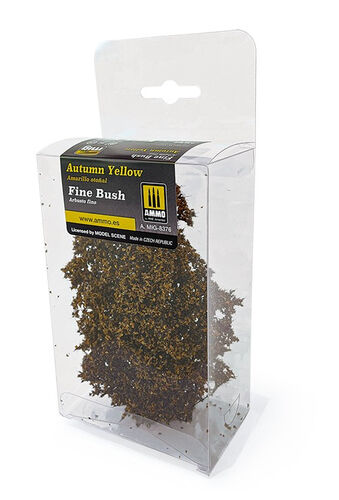 AMMO of Mig Jimenez 8376 Fine Bush - Autumn Yellow