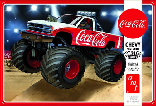 AMT/ERTL 1184 1988 Chevy Silverado Monster Truck Coca-Cola