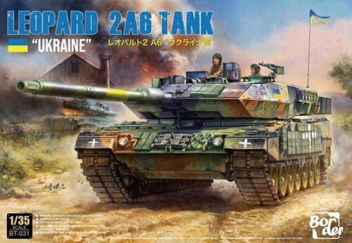 Border Model BT031 Leopard 2A6 - Main Battle Tank in Ukraine