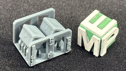 EMP3D 72090140 Pojemniki Metalowe - Duże Typ 1 - 2 Sztuki