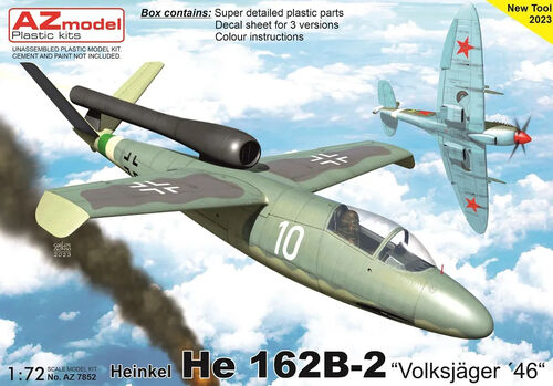 AZ-Model 7852 Heinkel He 162 B-2 'Volksjager 46'