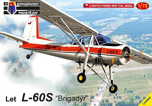 Kovozavody Prostejov 72384 Let L-60S "Brigadýr"
