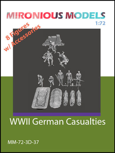 Mironious Models 72037 WWII German Casualties
