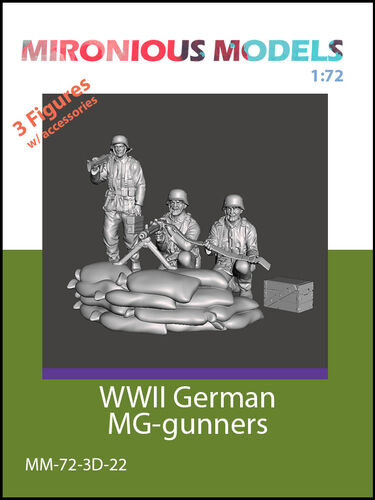 Mironious Models 72022 WWII German MG-gunners