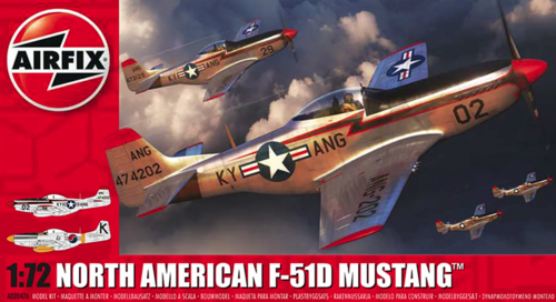 Airfix 02047A North American F-51D Mustang