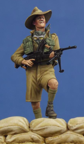 The Bodi Miniatures 35191 Australian Infantryman 2 WW II Tobruk 1941