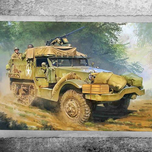 Forces of Valor 873007A U.S. M3A1 Half-track