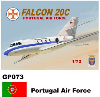 Mach2 GP073 Falcon 20 Portugal Air Force