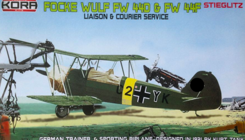Kora Models KPK7249 Focke Wulf Fw 44D and Fw 44F liaison and courier service