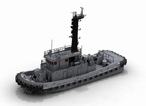 Orange Hobby N03-144-128 TAIWAN Tug Boat YTL-45