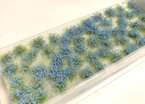 Model scene 060-06S Blossoms Tufts - Light Blue