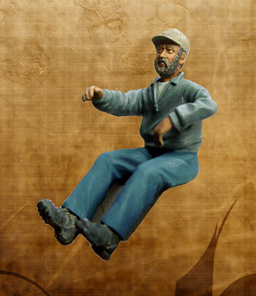 Callsign Models 35052 Pickup Driver Relaxed (Meng)