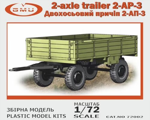 Gmu Model 72002 2-axle trailer 2-AP-3