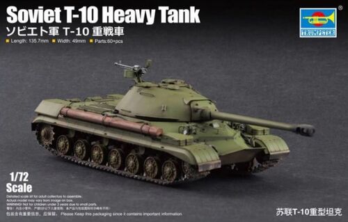 Trumpeter 07152 Soviet T-10 Heavy Tank