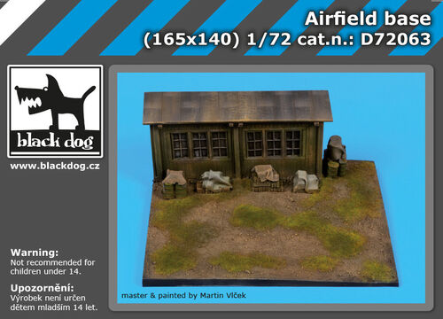 Black Dog D72063 Airfield base (165x140 mm)