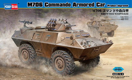 Hobby Boss 82419 M706 Commando Armored Car Product Improved