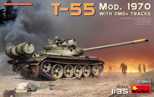 MiniArt 37064 T-55 Mod.1970 with OMSh Tracks