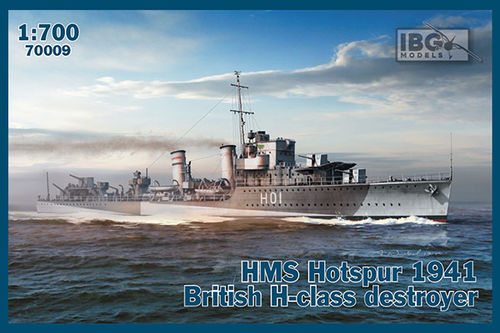 IBG 70009 HMS Hotspur 1941 British H-class destroyer