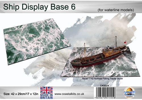 Coastal kits S224 Ship Display Base 6 420 x 297mm