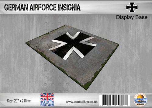 Coastal kits S646-72 German Airforce Insignia 297 x 210mm