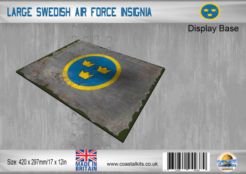 Coastal kits S657-48 Large Swedish Air Force 420 x 297mm