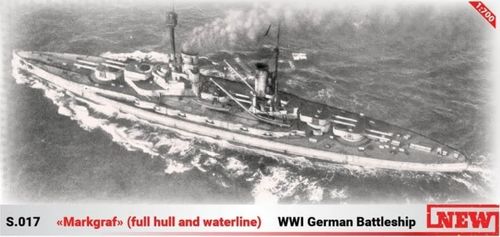 ICM S017 WWI German Battleship Markgraf