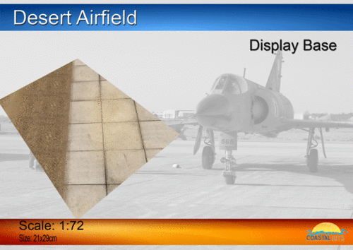 Coastal kits S310-72 1:72 Desert Airfield 297 x 210mm