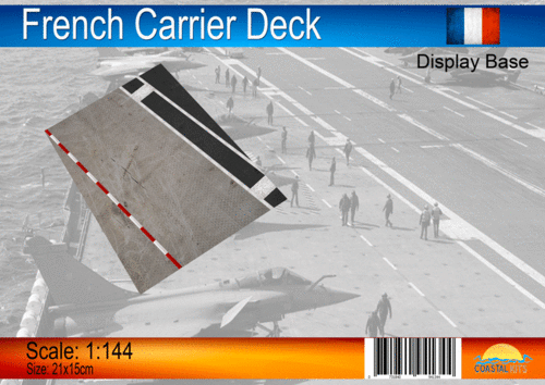 Coastal kits S320-144 1:144 French Carrier Deck 210 x 148mm