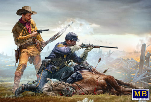 Master Box 35191 Indian War series, Final stand