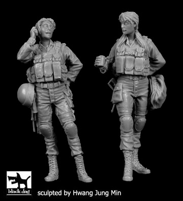Black Dog F35159 Israeli women soldiers set N°2