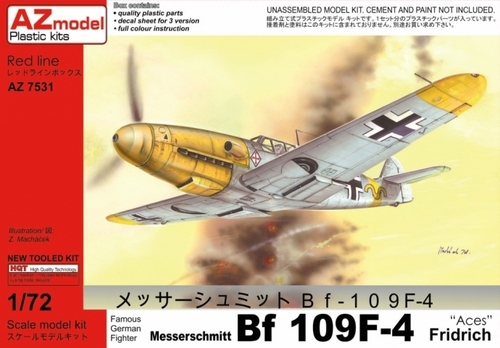 AZ-Model 7531 Messerschmitt Bf-109F-4 "Aces"